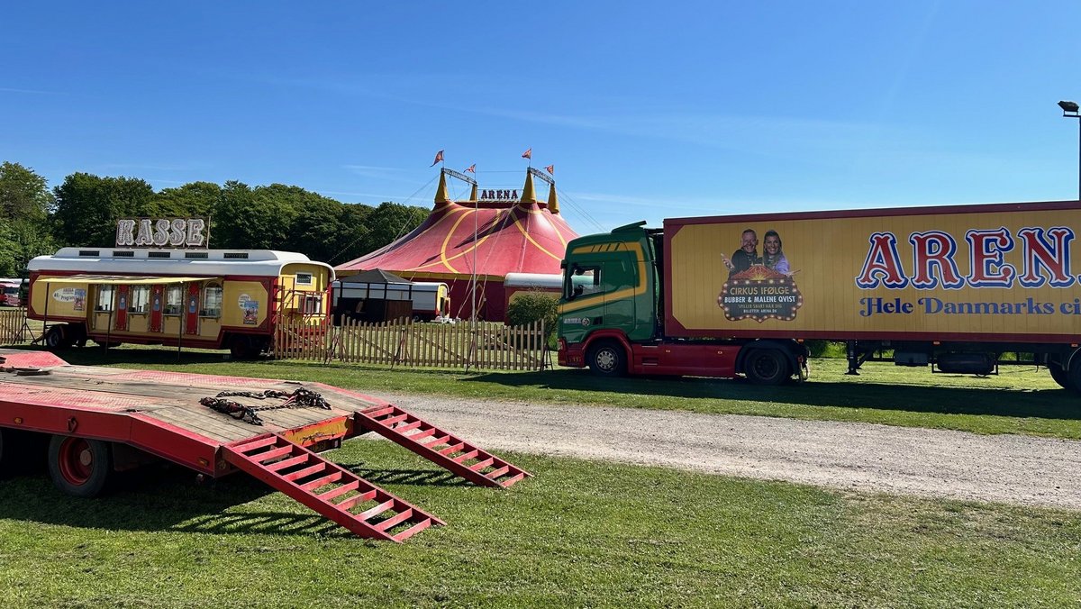Bubber og Malene Qvist præsenterer Cirkus Arena i Frederikshavn