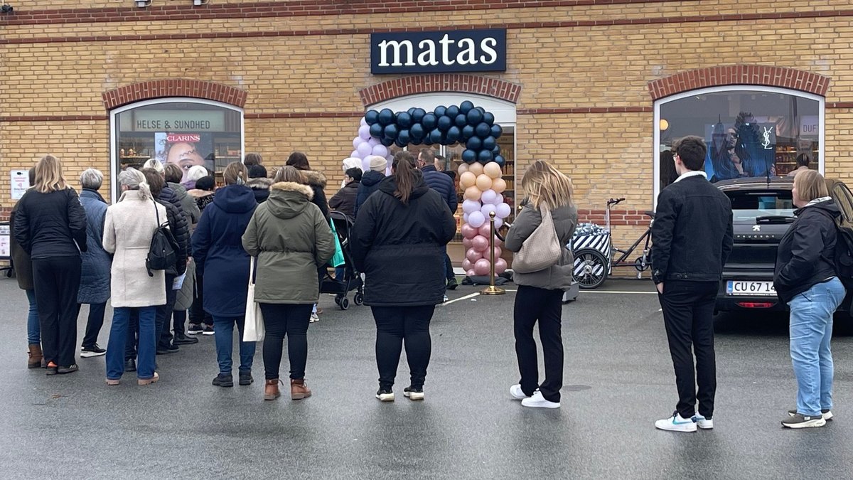 Matas åbnede i Møllecentret: - Det har jeg glædet mig til