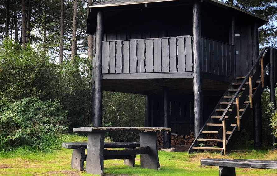 Professorens Plantage i Sæby får to nye shelters