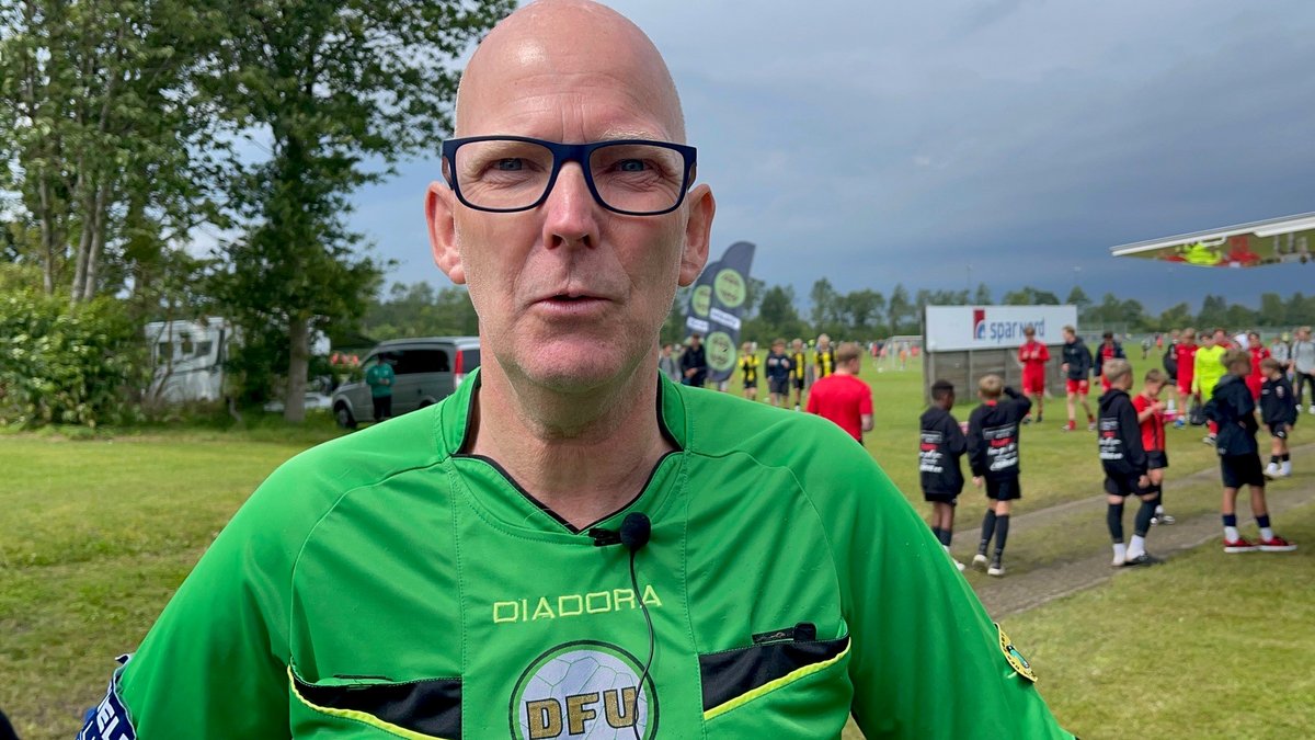 Preben fra Hejnsvig er dommer i Cup No.1: It's not to late for red cards