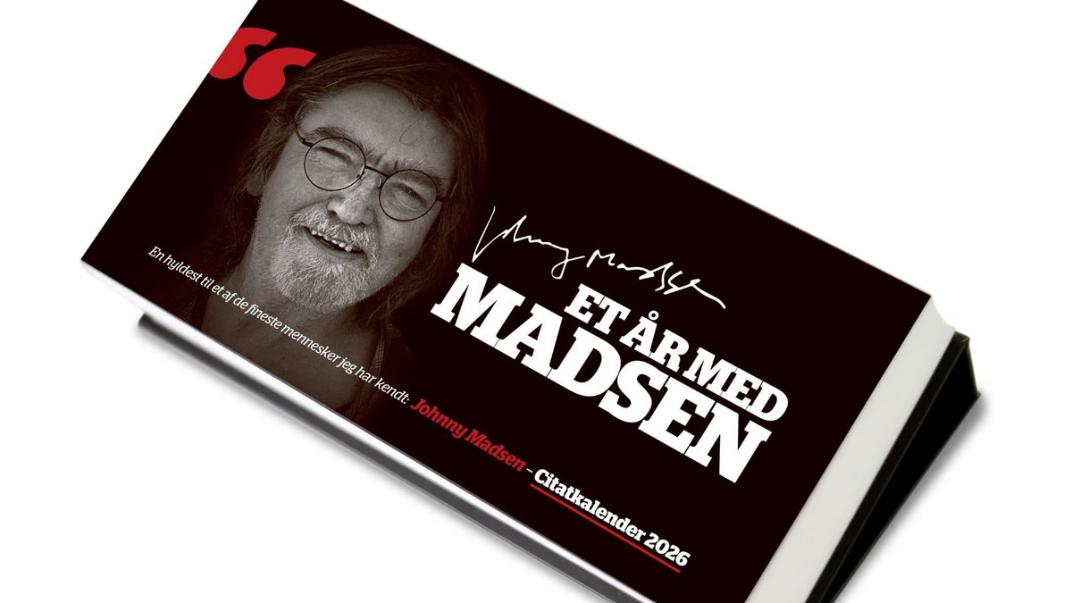 Årskalender samler afdøde Johnny Madsens bedste citater