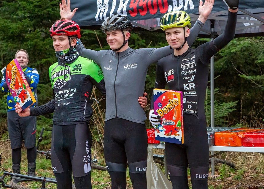 Pandekageflad rute i Elling Plantage