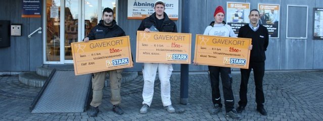 Frederikshavnerlærlinge belønnet for godt arbejde