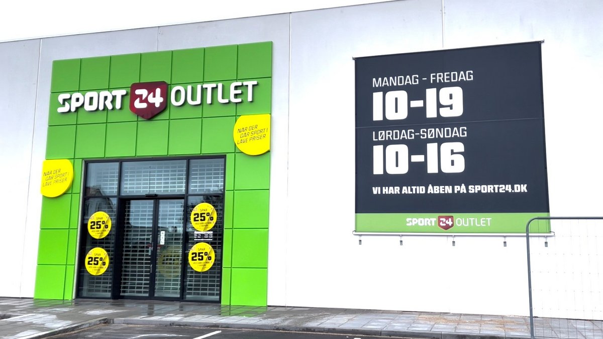 Fredag formiddag åbner SPORT24 Outlet i Frederikshavn
