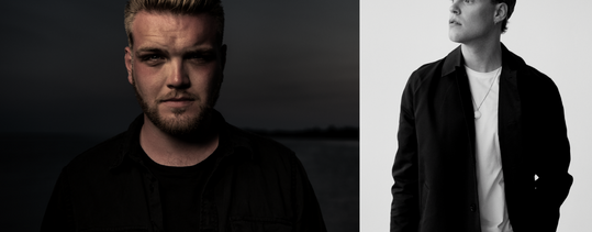 Jacob Dinesen og Hjalmer til Rock i Frederikshavn