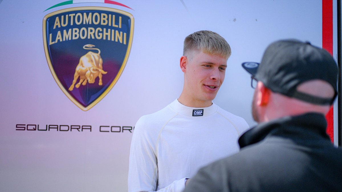 Silas Rytter udtaget til Lamborghinis Young Driver Programme