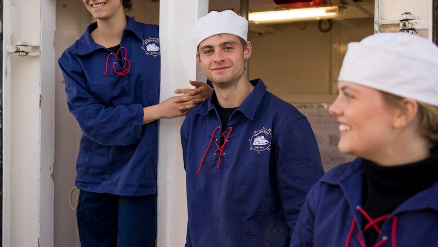 Skoleskibet DANMARK fejrer 90-års jubilæum