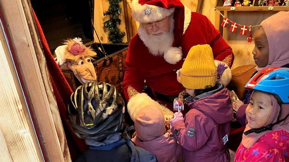 Julehygge og samarbejde på tværs af stuerne i Børnehuset Hånbæk