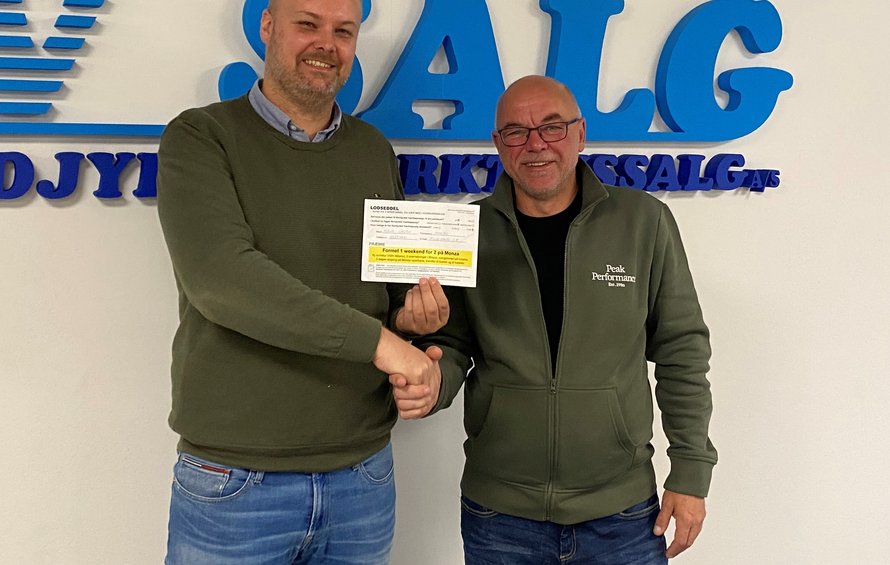 Sportstossen Kjeld vandt Formel 1-tur til Italien