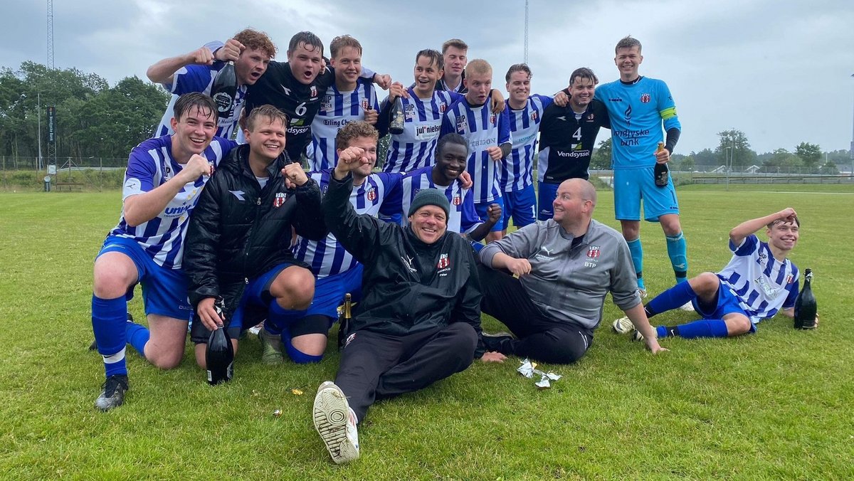 FfI-jubel: Andetholdet rykkede op i serie 3 med sejr i Sæby