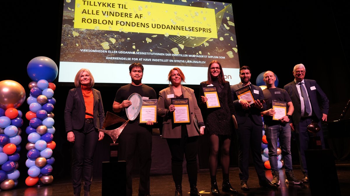 Roblon Fonden uddeler 100.000 kroner og hædrer fem ambitiøse ...