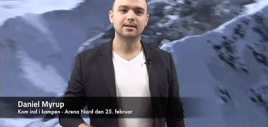 Daniel Myrup ved hvordan du kommer ind i kampen!