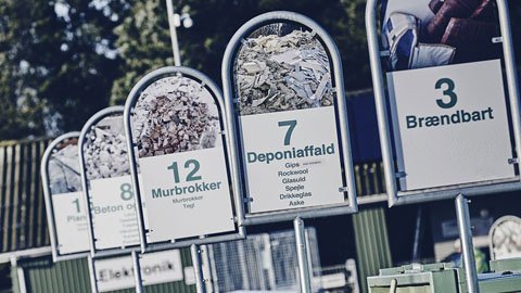 Byrådsflertal halverer antallet af genbrugspladser