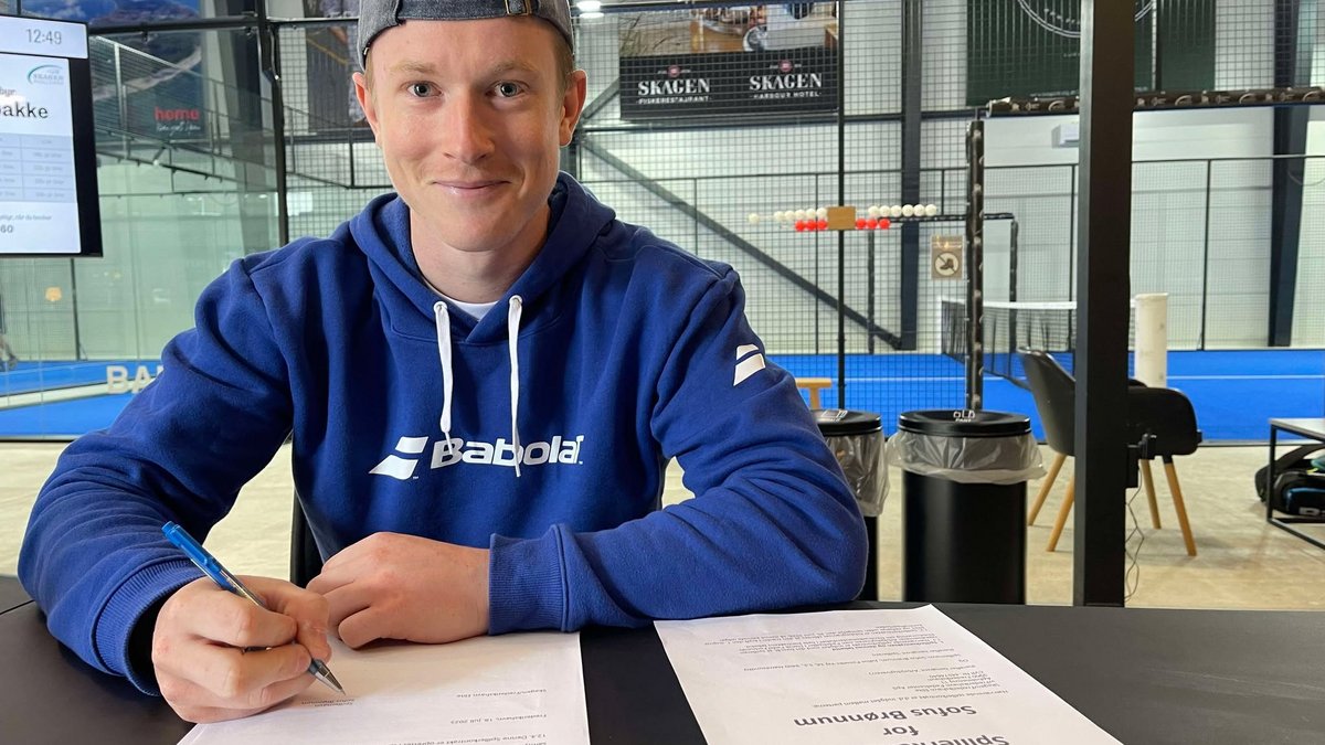 Ligahold i padel forstærker sig med 23-årige Sofus Brønnum fra Aalborg
