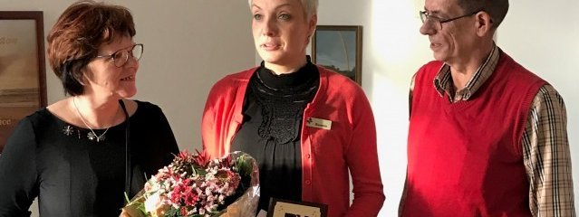 Bonnie Rasmussen blev overrasket med flot pris