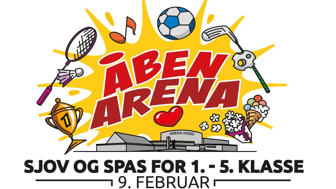Ny fredagsfest for elever fra 1. til 5. klasse i Arena Nord