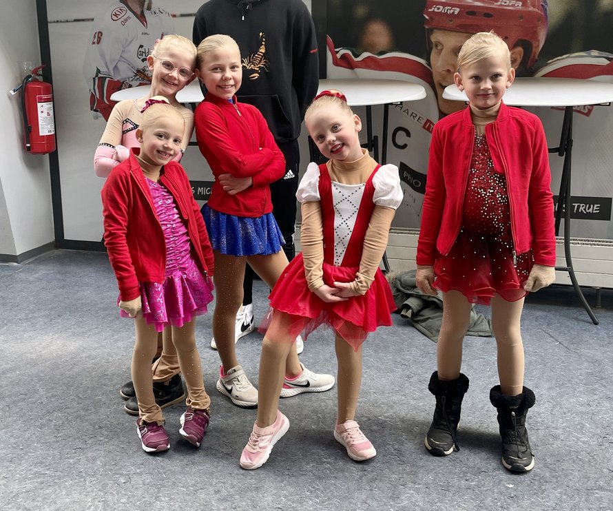 21 skøjteløbere fra SOS Nord indtog isen på Fyn