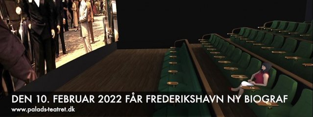 Palads Teatret åbner sin nye biograf 10. februar