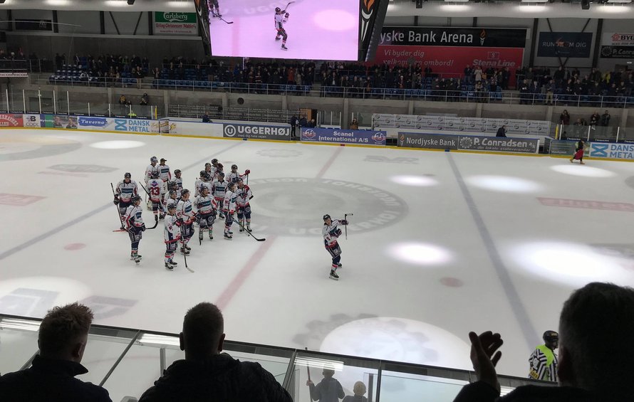 Høgene vandt fuglekrigen - slår Herlev Eagles 7-3