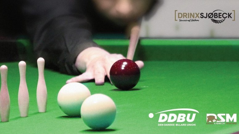 DrinxSjøbeck indgår hovedsponsoraftale med Den Danske Billard Union