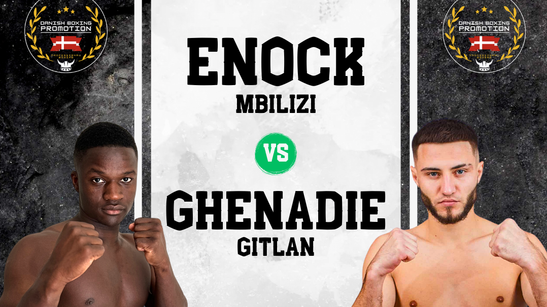 Enock Mbilizi møder erfaren bokser fra Moldova i sin professionelle debut