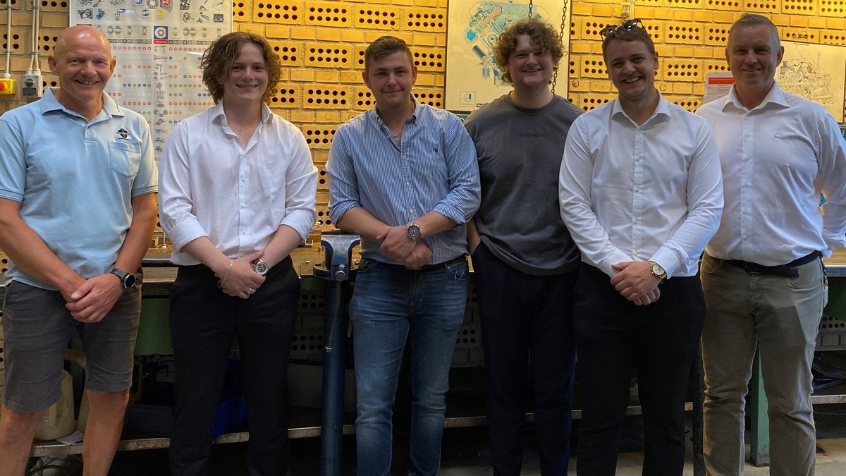 Maritime lærlinge fejrer afslutning af svendeprøve