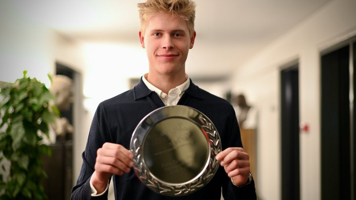 Silas Rytter fra Sæby kåret til Årets Banetalent