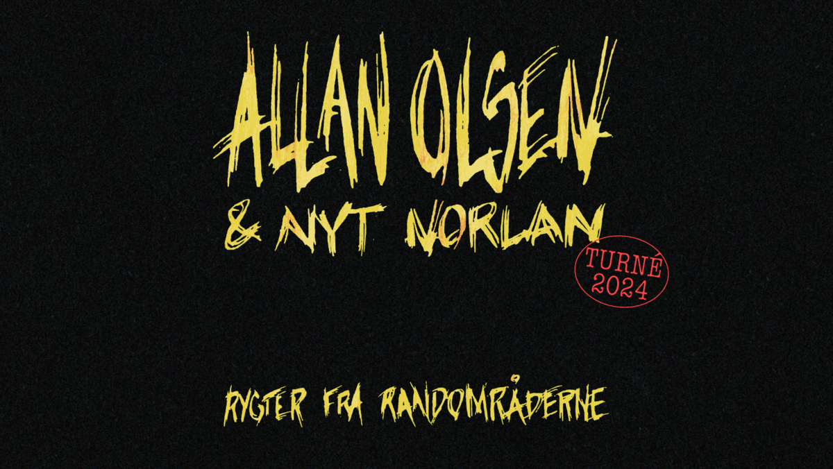 Nu kun få billetter til ekstrakoncert med Allan Olsen og Norlan i Det Musiske Hus