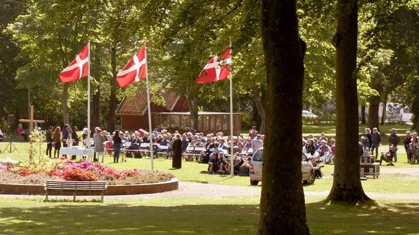 En hyggelig tradition: Pinsegudstjeneste i Plantagen