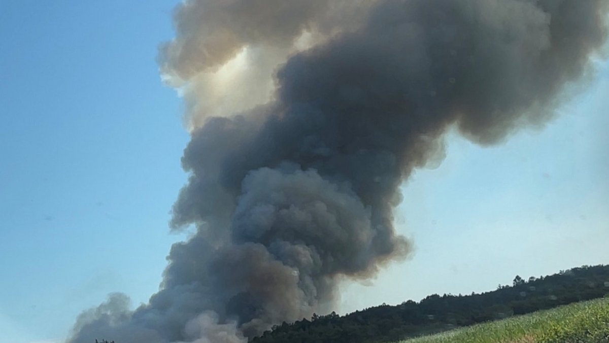 Stor naturbrand i Skagen Klitplantage: Forlad området