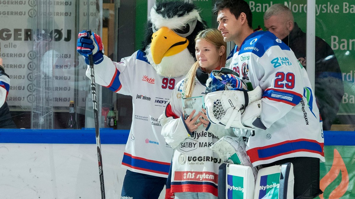 Tadeas Galansky er med hos White Hawks i aften mod Herning Blue Fox