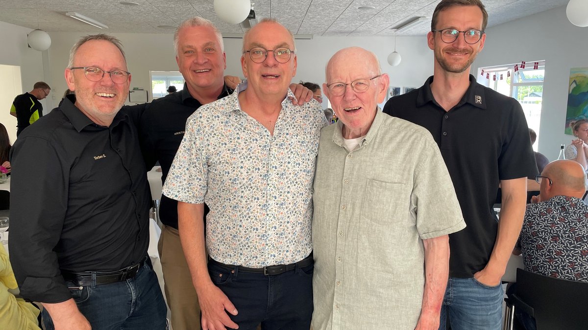 Palle L. Andersen fejrede 40-års jubilæum hos XL-BYG Elling Tømmerhandel