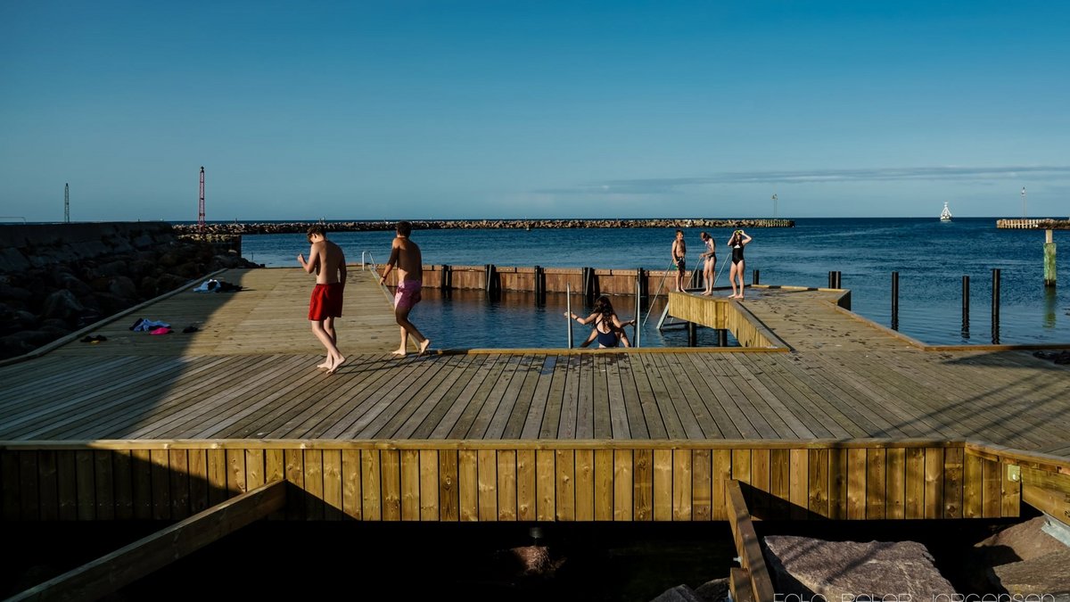 Strandby Havnebad bliver flittigt brugt
