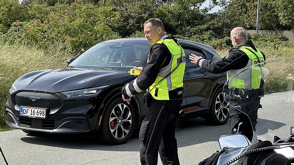 Torsdag: Kæmpe kontrol i Skagen, men kun få lovovertrædelser